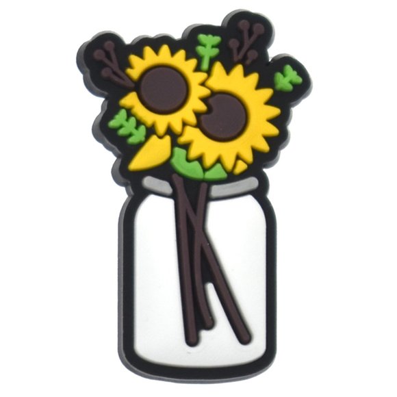 CROCS | Accessories | Sunflower In Vase Croc Charm | Poshmark